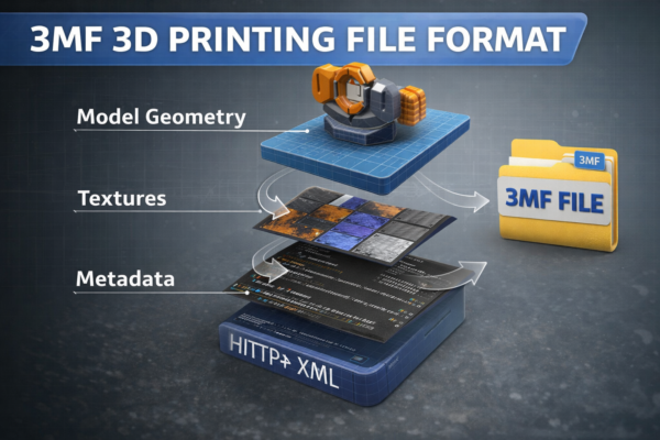 Best File Formats for 3D Printing: STL vs STEP vs OBJ vs 3MF Guide
